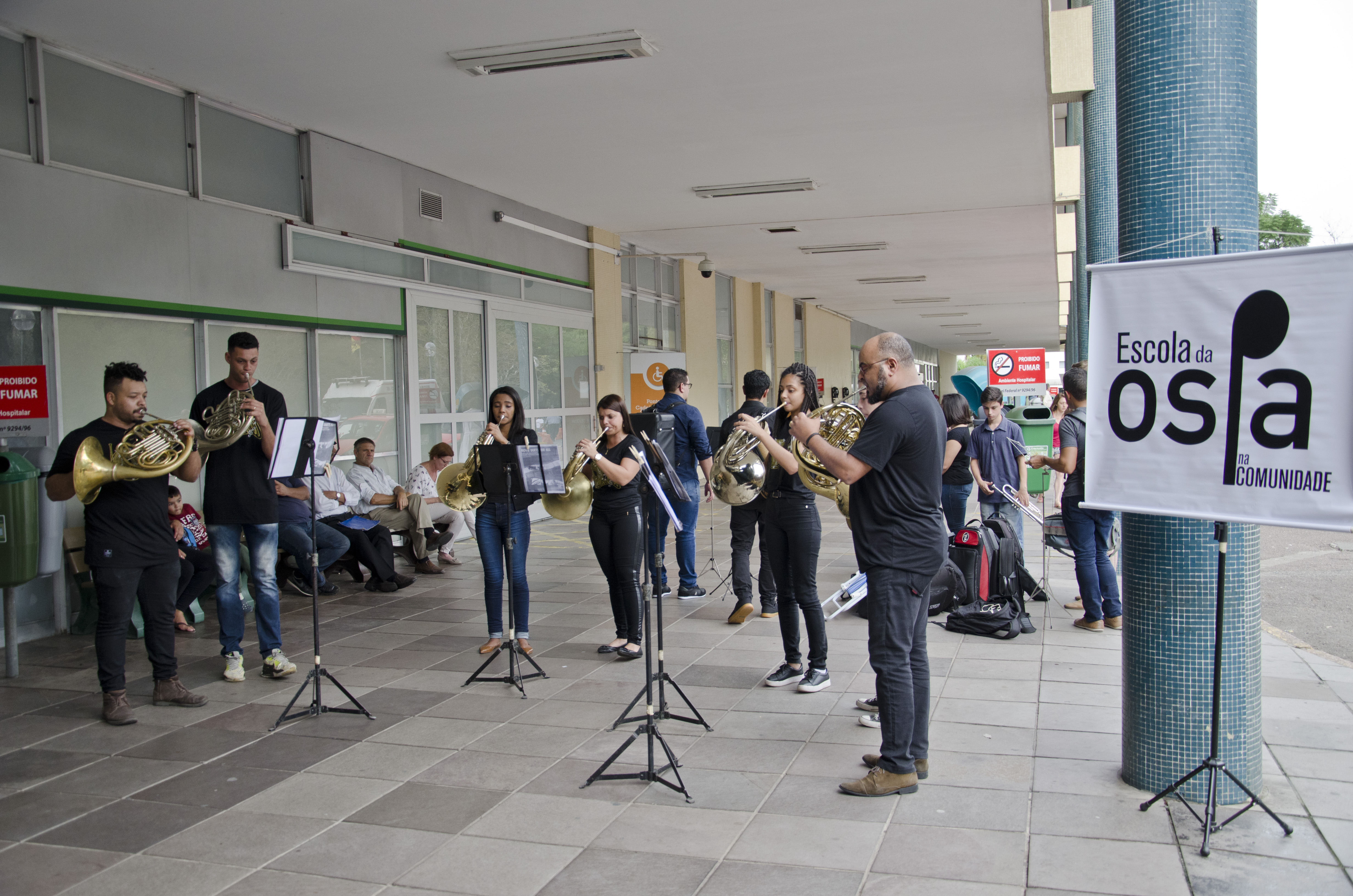 Ospa traz música aos pacientes do HCPA - Portal Hospital de Clínicas de ...